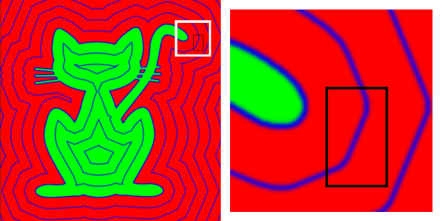 Signed Distance Fields Part 8: Gradients, bevels and noise